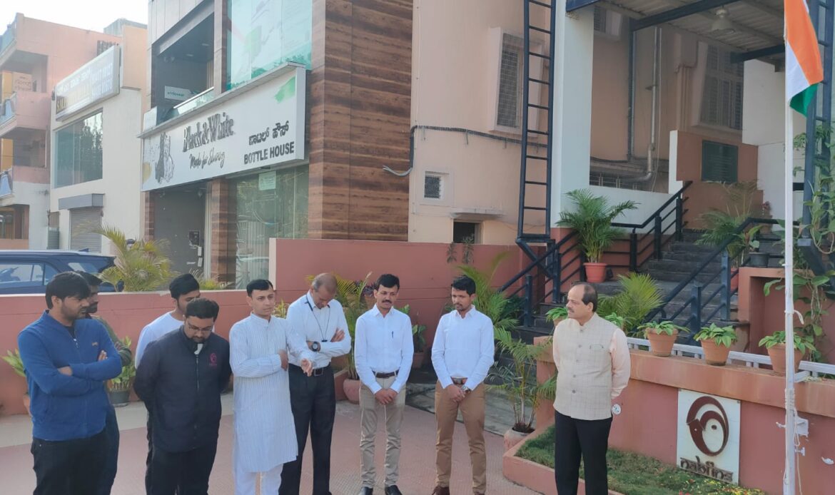 Republic Day Celebrations, at NABFINS HO, Bengaluru – Nabfins