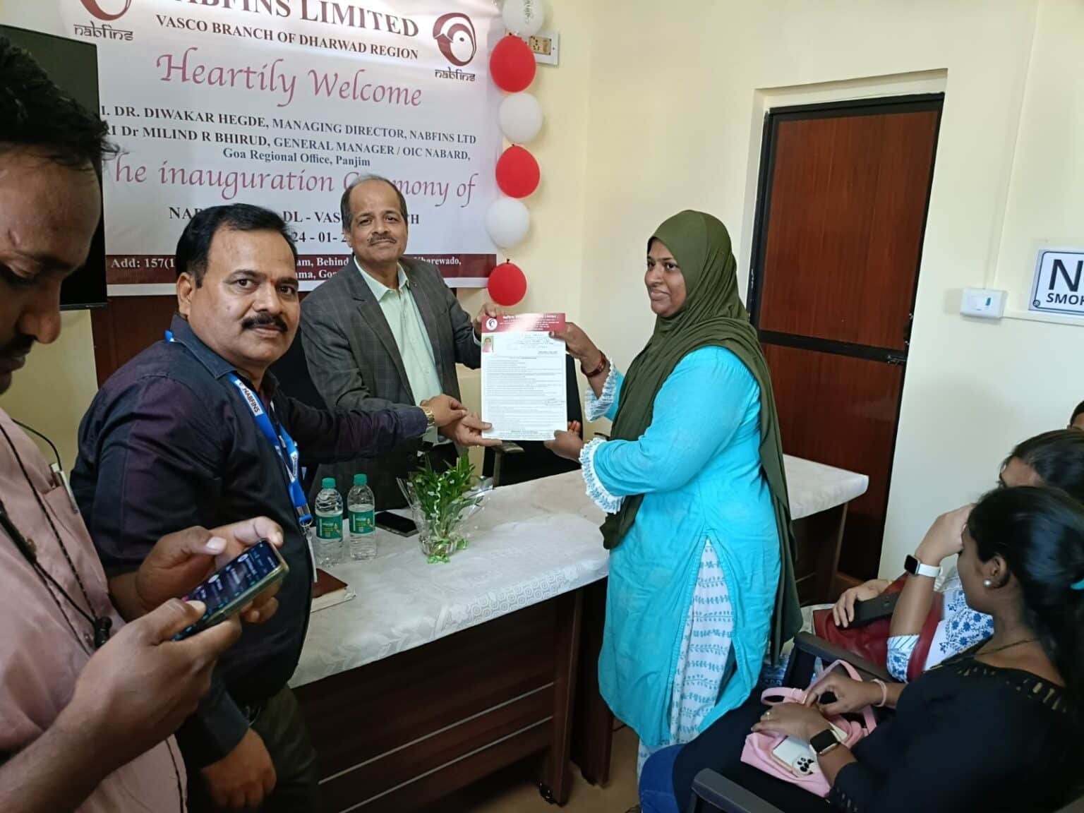 Inauguration of DL Vasco Goa branch on 24th January, 2024 – Nabfins
